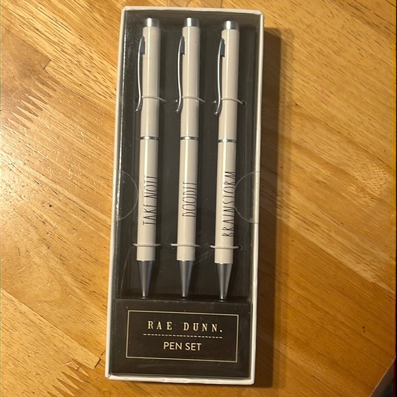Rae Dunn | Office | Rae Dunn Take Note Doodle Brainstorm Set Of 3 ...